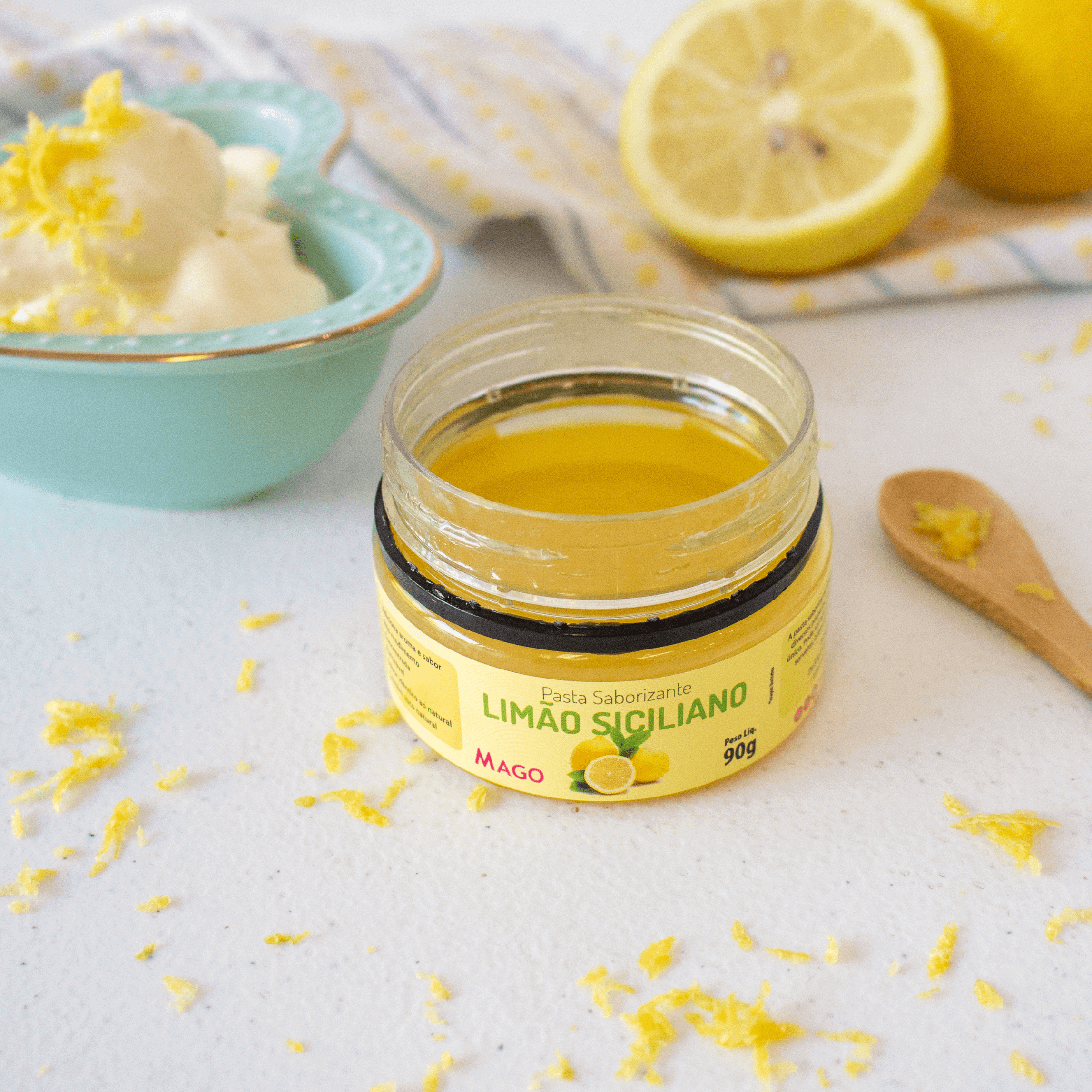 Pasta Saborizante Limão Siciliano 90g - Mago - Maria Chocolate ...