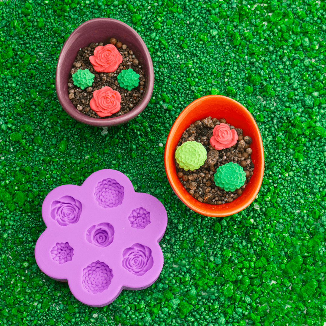 Molde de Silicone Mini Rosa - Prime Chef - Maria Chocolate - Produtos e ...